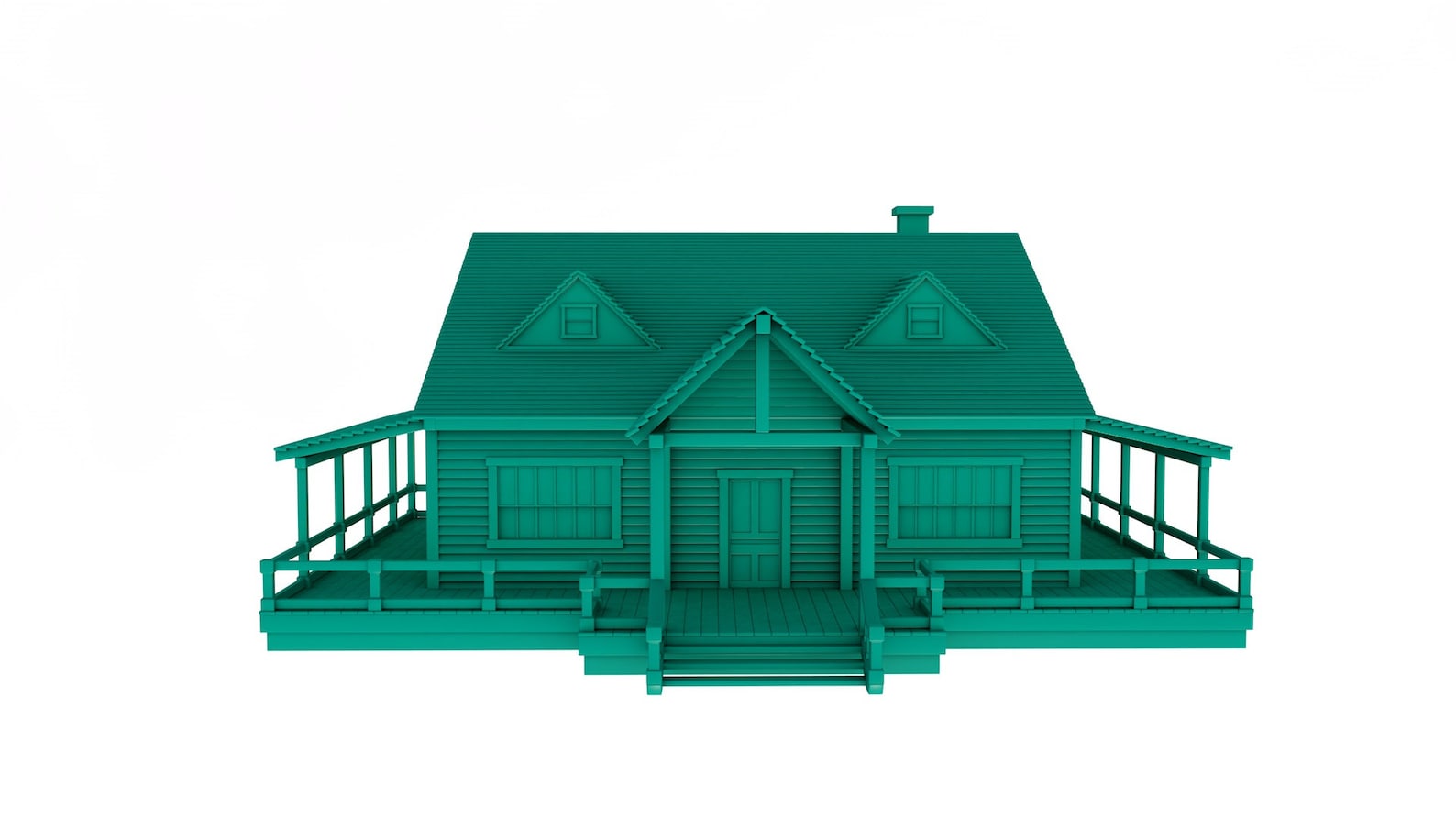 Western House Stl File / Printable Stl File for 3d Printers, Home ...