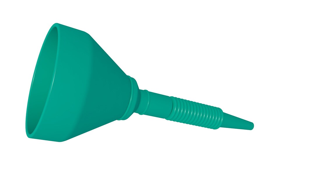 Plastic Funnel Stl File / Printable Stl File for 3d Printers, Stl ...