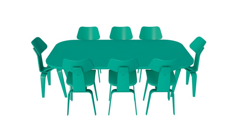 Dinner Table Stl File / Printable Stl File for 3d Printers, Home ...