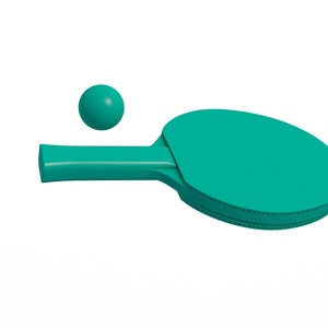 Table Tennis Paddles Stl File / Printable Stl File for 3d Printers ...