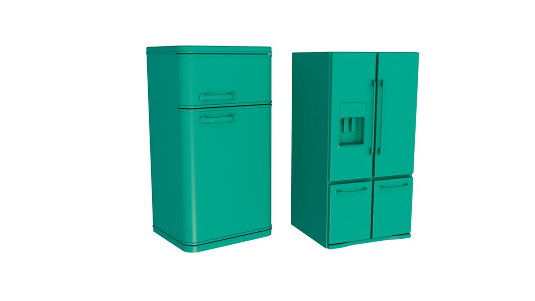 Refrigerator Stl File / Printable Stl File for 3d Printers, Home ...