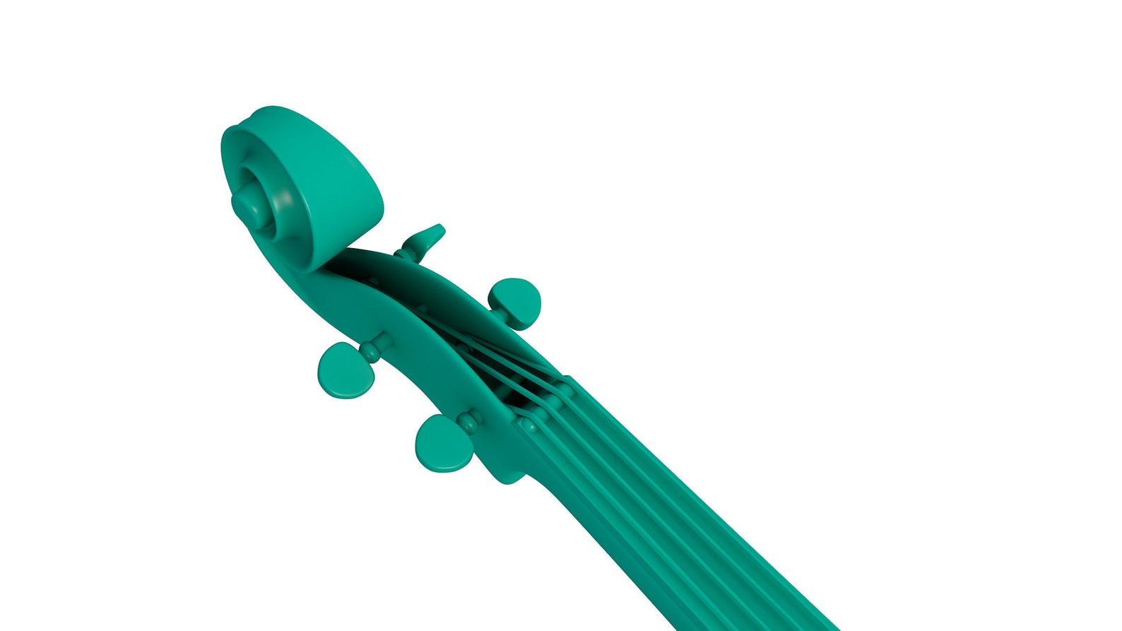 Violin Stl File / Printable Stl File for 3d Printers, Home Decoration ...