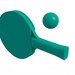 Table Tennis Paddles Stl File / Printable Stl File for 3d Printers ...