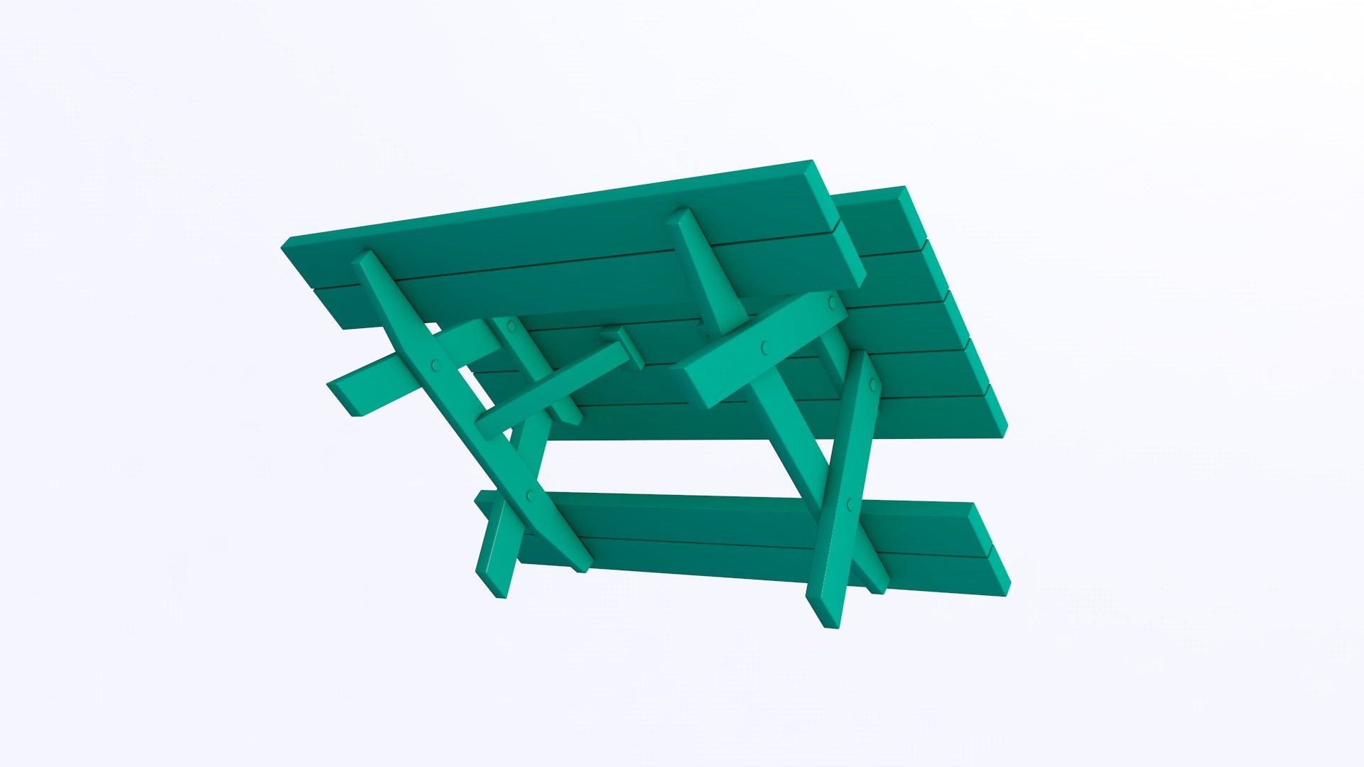 Picnic Table Stl File / Printable Stl File for 3d Printers, Home ...
