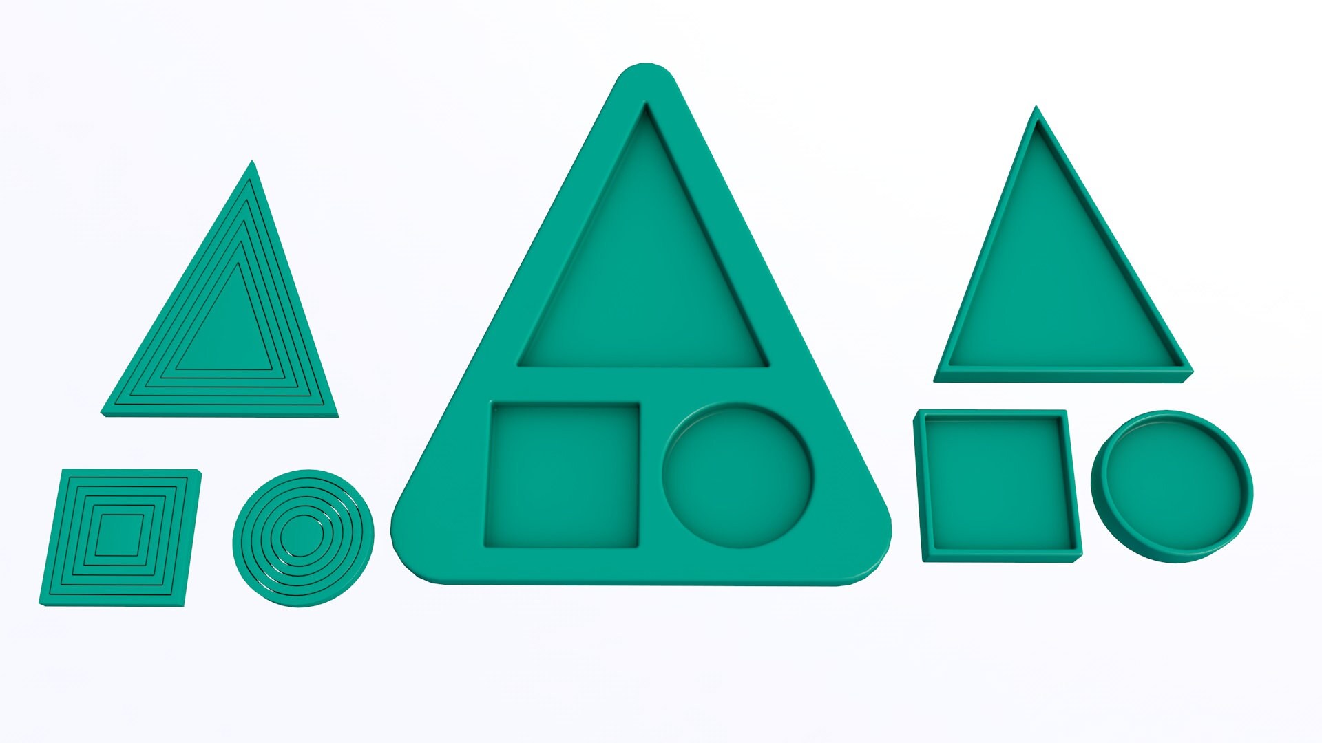 Kids Puzzle Blocks Stl File / Printable Stl File for 3d Printers, Home ...