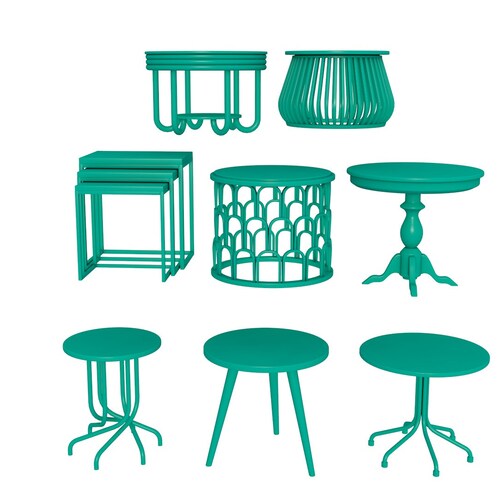 Coffee Table Collection Stl File / Printable Stl File for 3d - Etsy