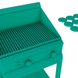 Barbecue File / Printable Stl File for 3d Printers, Home Decoration Stl ...