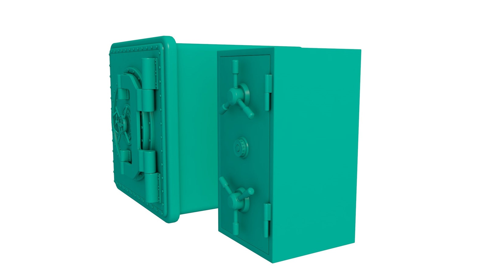 Steel Bank Safe Stl File / Printable Stl File for 3d Printers, Home ...