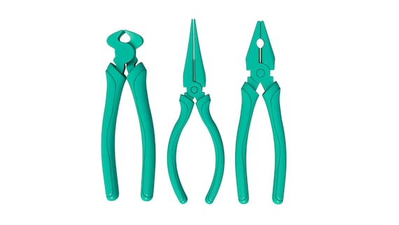 Pliers Set Stl File / Printable Stl File for 3d Printers Home - Etsy