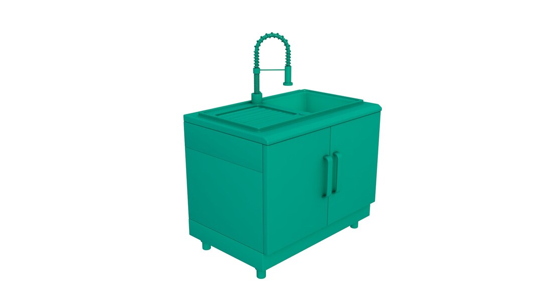 Kitchen Sink Stl File / Printable Stl File for 3d Printers, Home ...