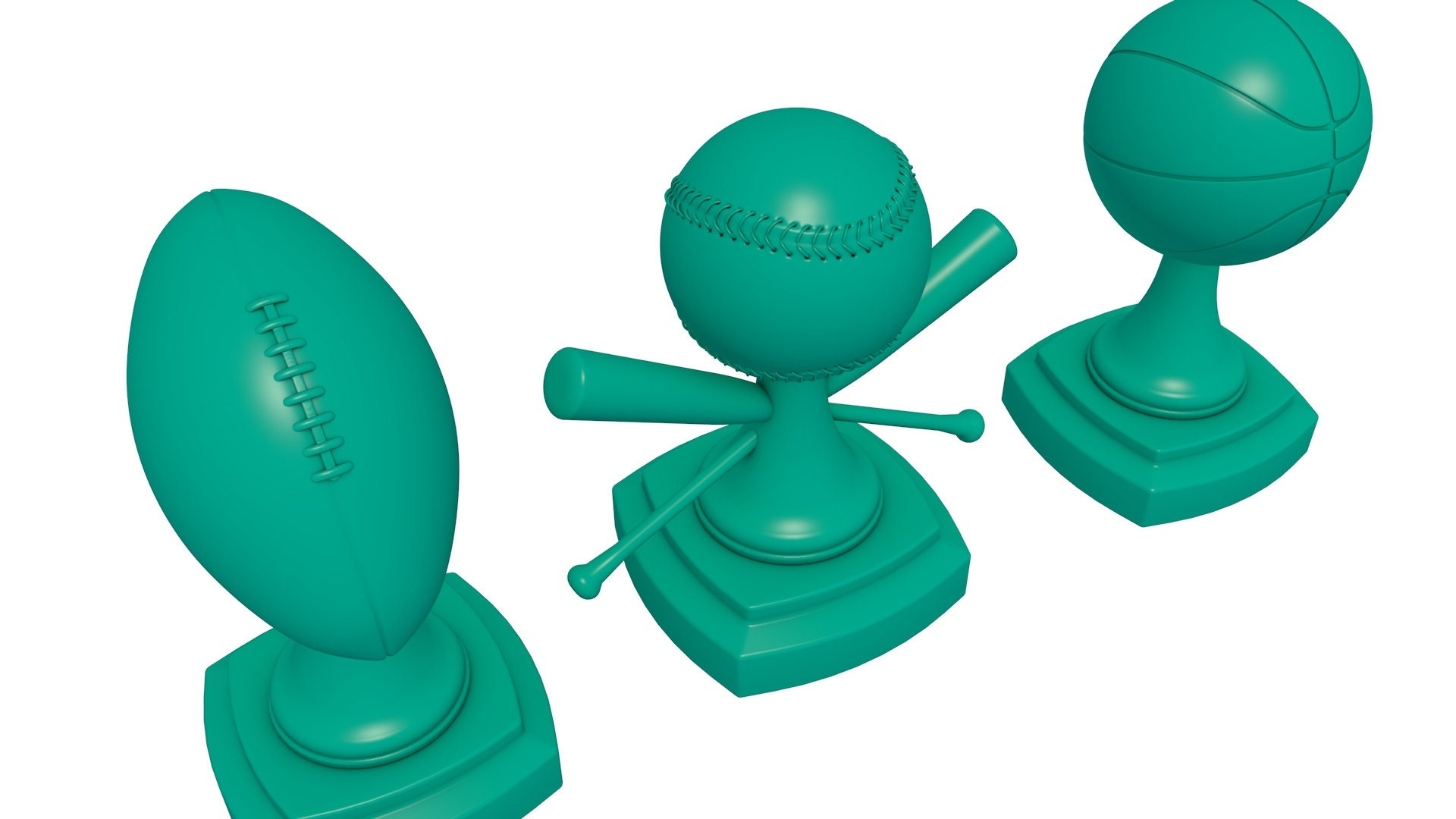 Trophy Collection Stl File / Printable Stl File for 3d Printers, Home ...