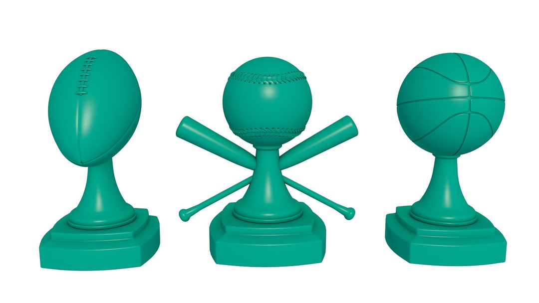 Trophy Collection Stl File / Printable Stl File for 3d Printers, Home ...