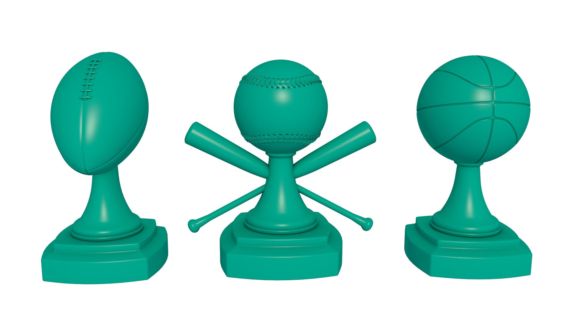 Trophy Collection Stl File / Printable Stl File for 3d Printers, Home ...