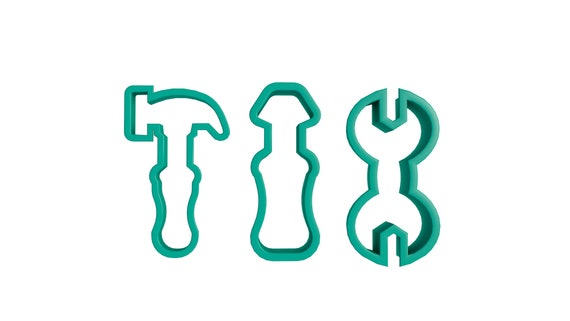Tool Cookie Cutter Set Stl File / Printable Stl File for 3d - Etsy