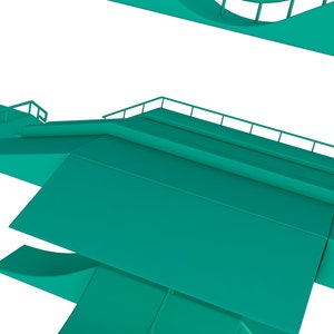 Skate Park PACK Stl File / Printable Stl File for 3d Printers, Home ...