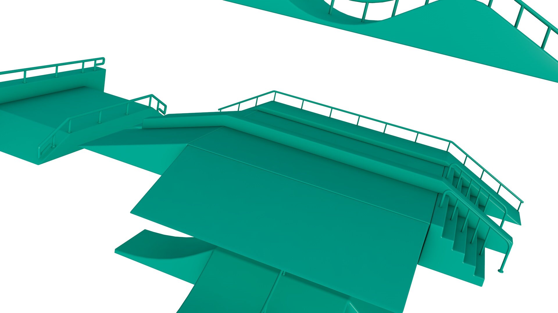 Skate Park PACK Stl File / Printable Stl File for 3d Printers, Home ...