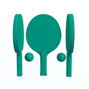 Table Tennis Paddles Stl File / Printable Stl File for 3d Printers ...