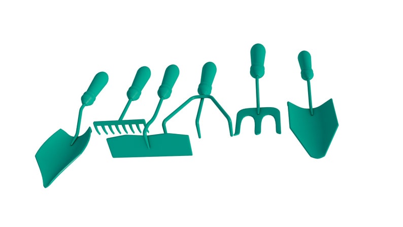 Farm Hand Tool Stl File / Printable Stl File for 3d Printers, Home ...