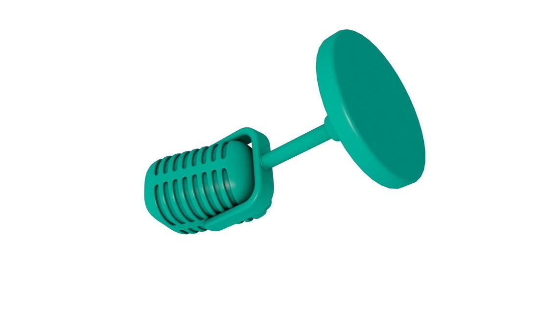 Microphone Stl File / Printable Stl File for 3d Printers, Home ...