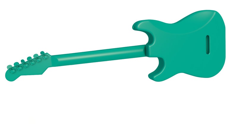 Guitar Stl File / Printable Stl File for 3d Printers, Home Decoration ...