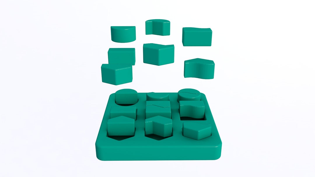 Kids Puzzle Blocks Stl File / Printable Stl File for 3d Printers, Home ...