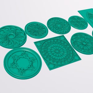 Gothic Window Collection Stl File / Printable Stl File for 3d Printers ...