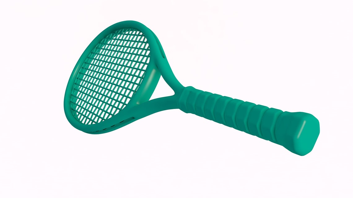 Tennis Racquet Stl File / Printable Stl File for 3d Printers, Home ...