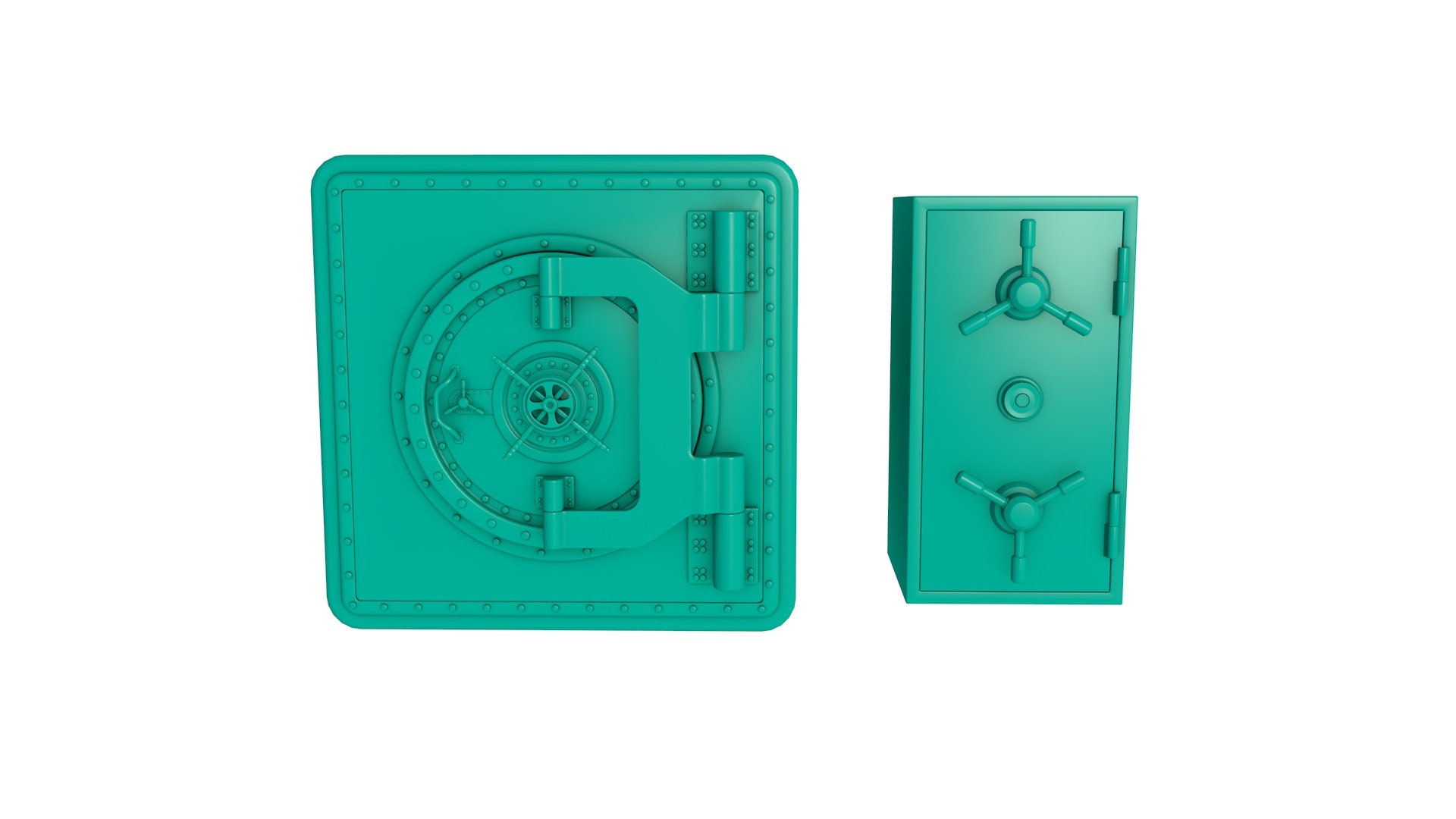 Steel Bank Safe Stl File / Printable Stl File for 3d Printers, Home ...