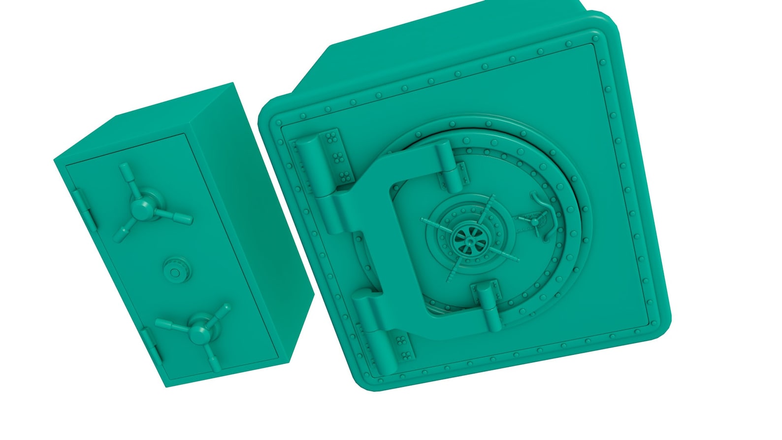 Steel Bank Safe Stl File / Printable Stl File for 3d Printers, Home ...