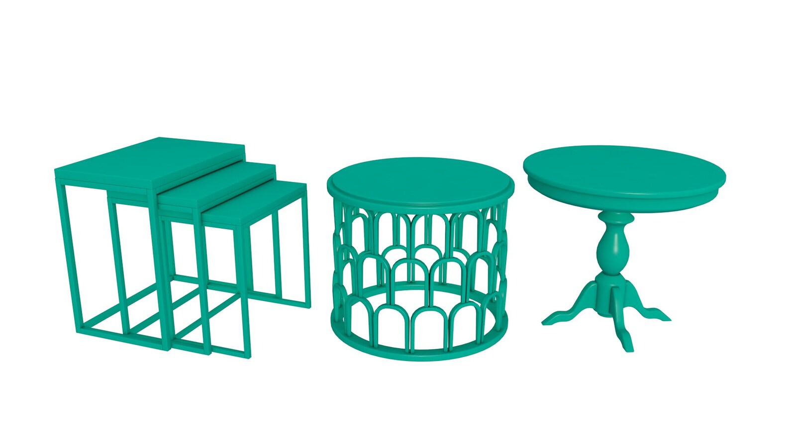 Coffee Table Collection Stl File / Printable Stl File for 3d Printers ...