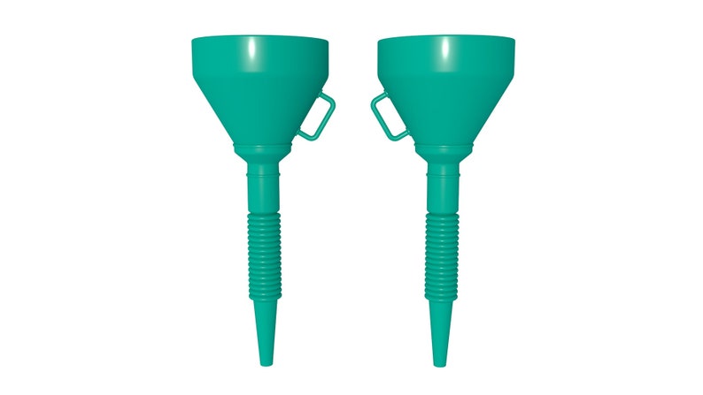 Plastic Funnel Stl File / Printable Stl File for 3d Printers, Stl ...