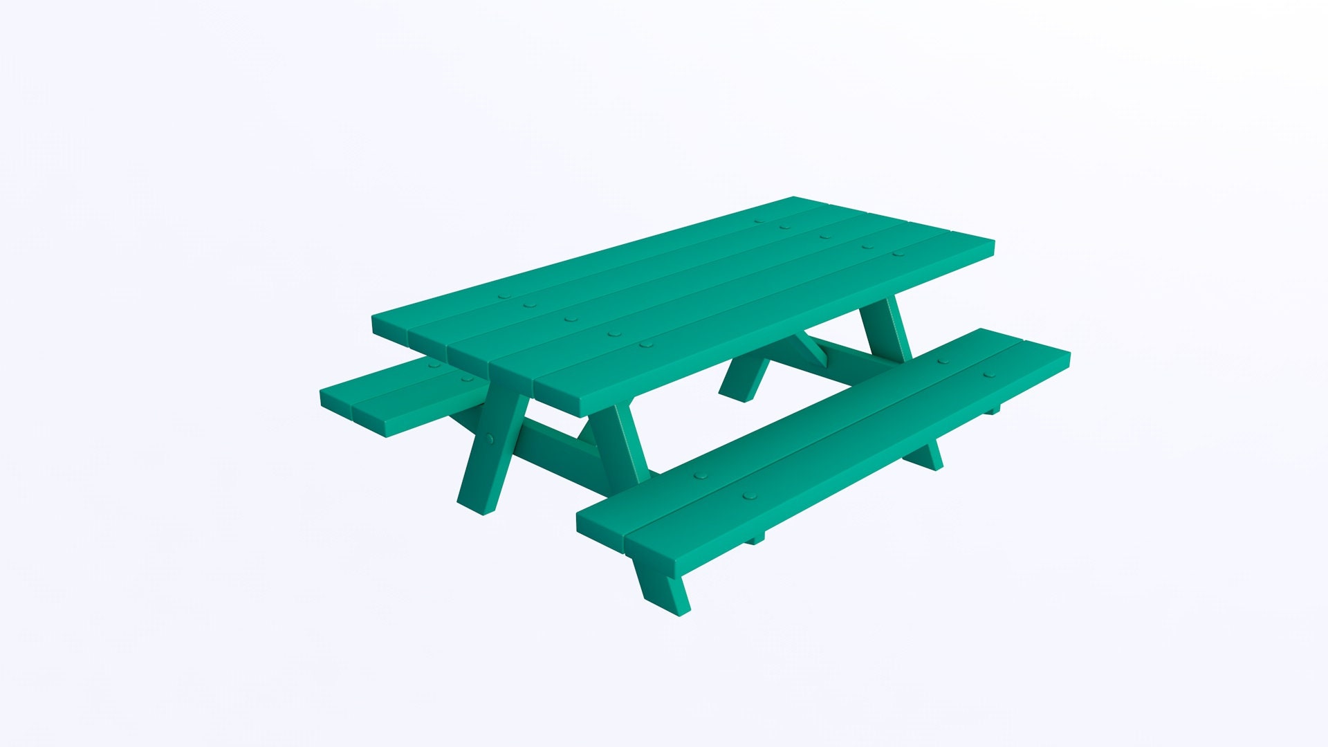 Picnic Table Stl File / Printable Stl File for 3d Printers, Home ...