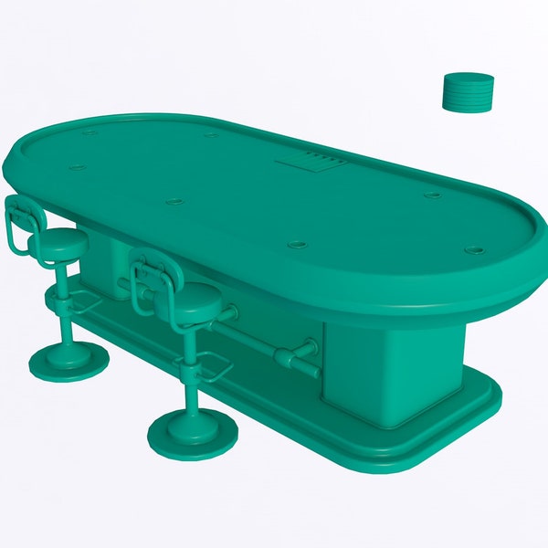 Poker Table - Etsy