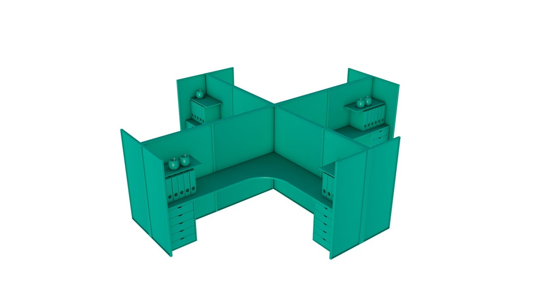 Desk Office Stl File / Printable Stl File for 3d Printers, Home ...