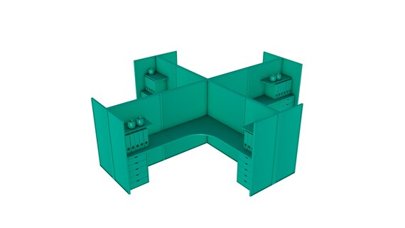 Desk Office Stl File / Printable Stl File for 3d Printers - Etsy