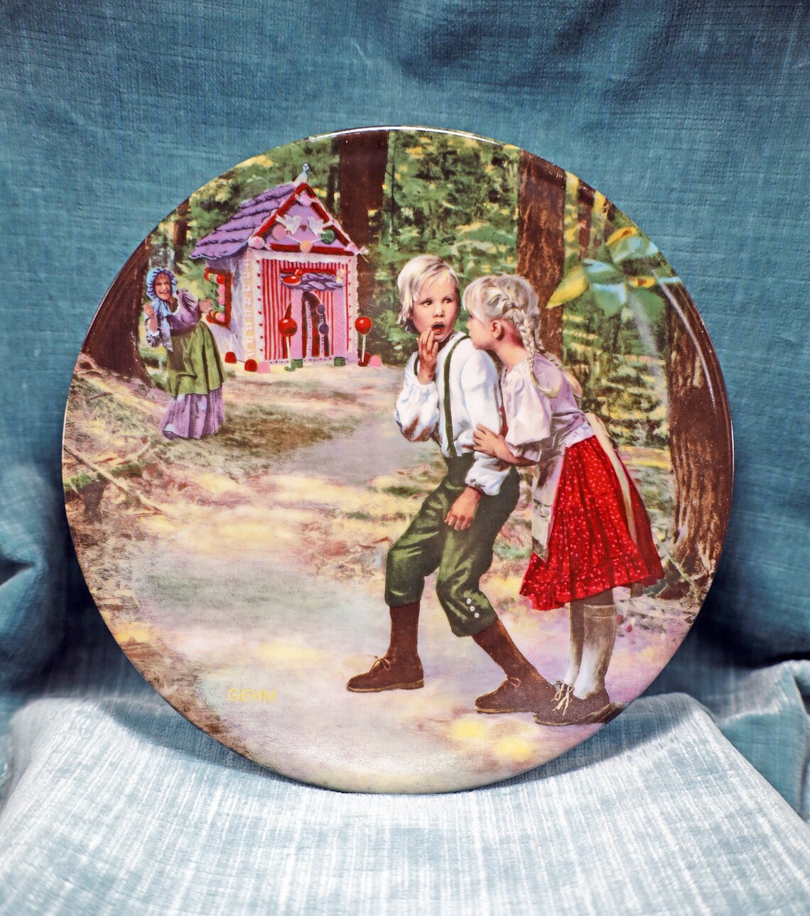 Vintage Plate, Plate Collection, Wall Decoration, Hansel and Gretel ...
