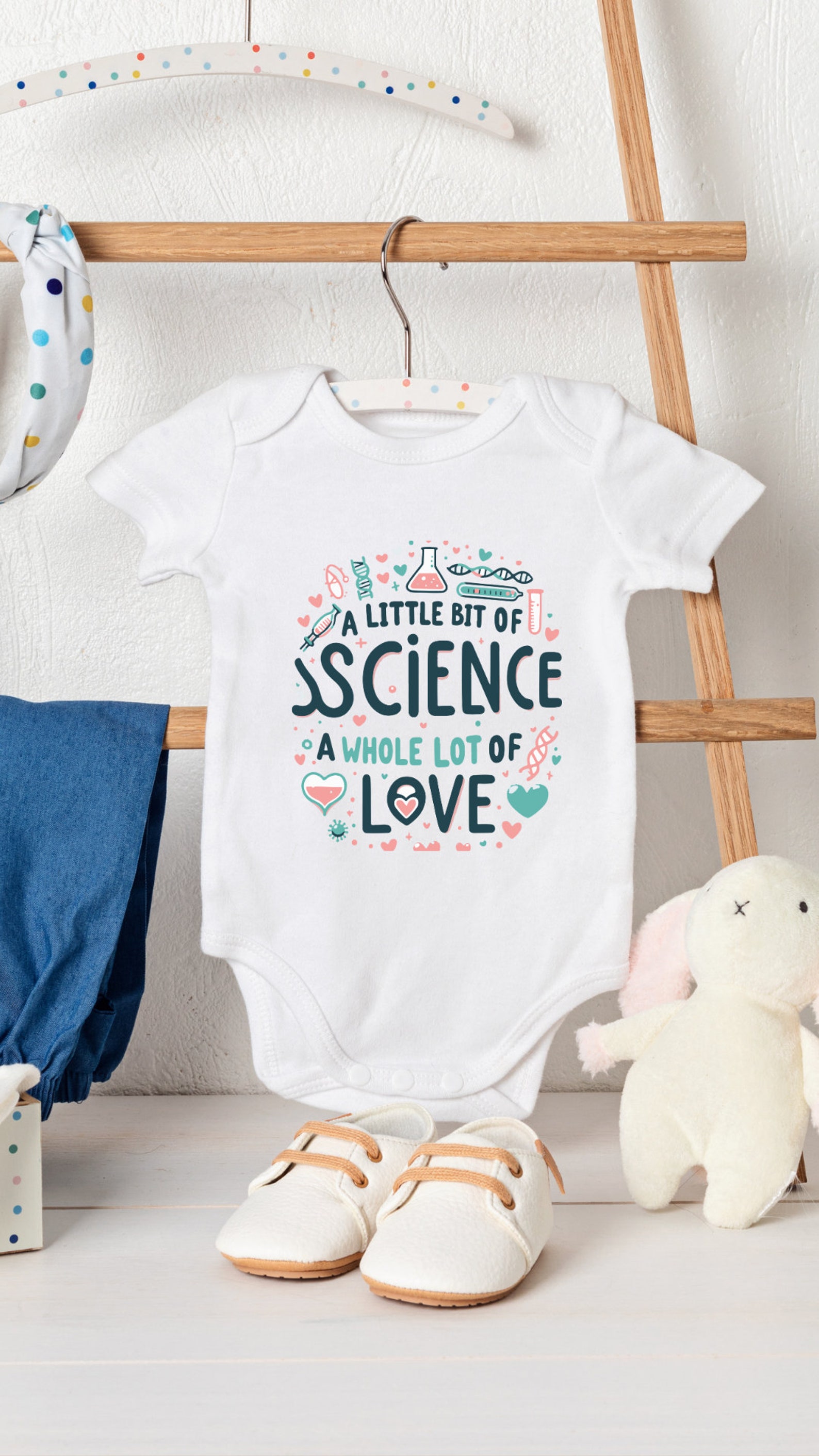 IVF Baby Onesie® A Little Bit of Science, a Whole Lot of Love Cute ...