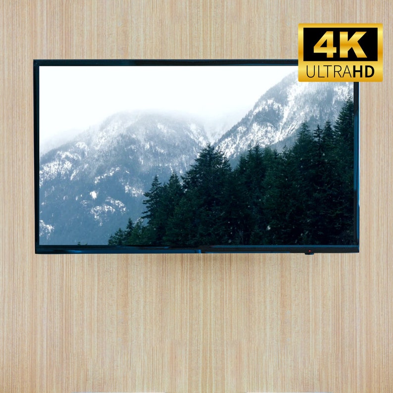 High Mountains Frame TV Landscape Screensaver Video 15-minute Loop 4K ...