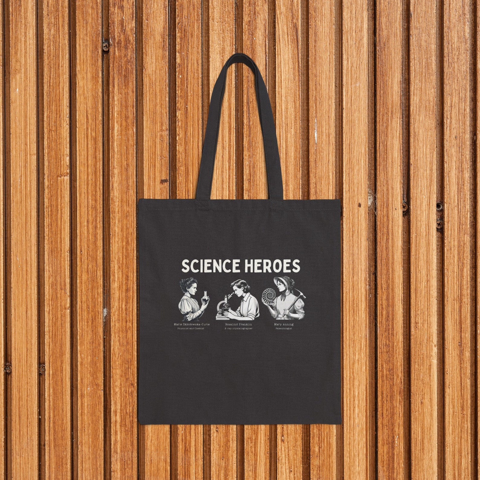 Science Heroes Tote Bag Tribute to Women in Science Durable Cotton ...