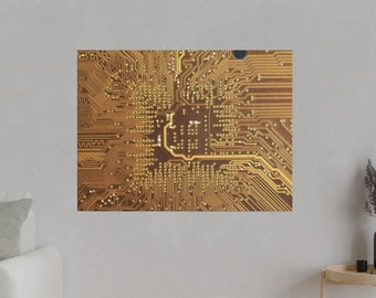 Computer Chip Print - Etsy