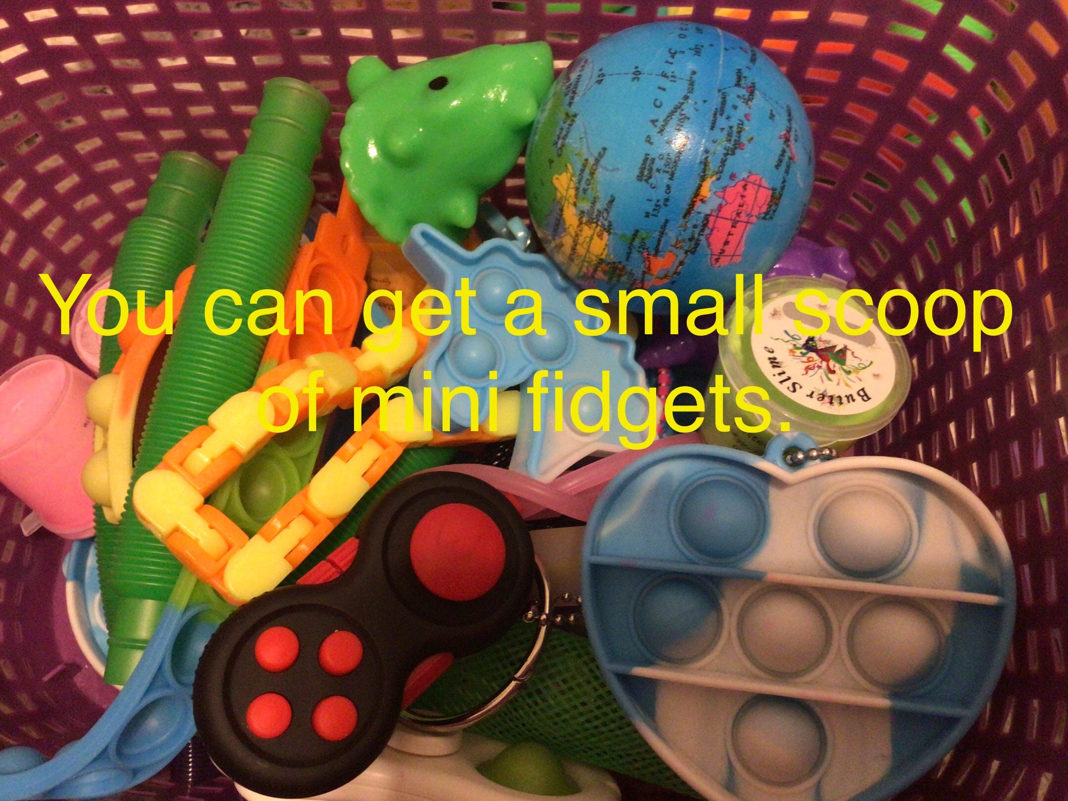 Fidget Mystery Scoop. + Freebies for Anybody Ages 3+ - Etsy