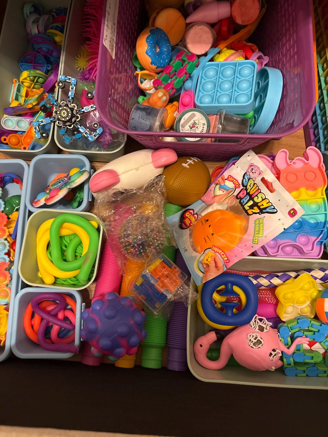 9 Pieces Fidget Mystery Box + Freebies. Ages 4+ - Etsy