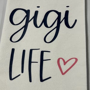 Quirky Kitchen Tea Towel. Gigi Life. Girl Humor. Girlfriend Gift ...