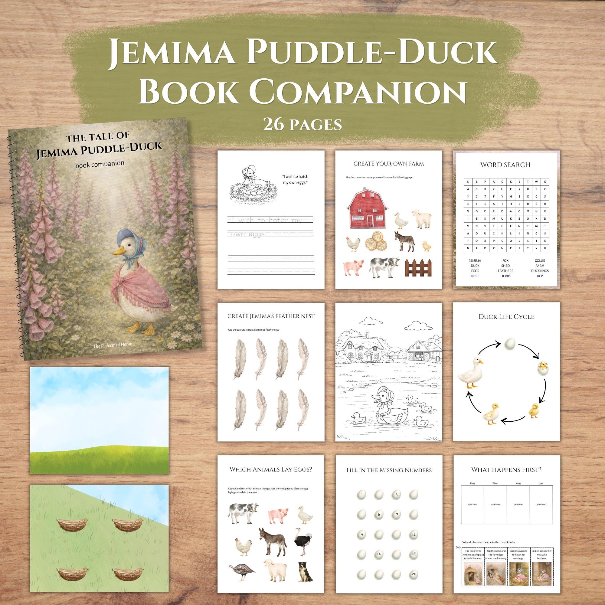 Beatrix Potter Book Companion Bundle | Peter Rabbit Unit Study ...
