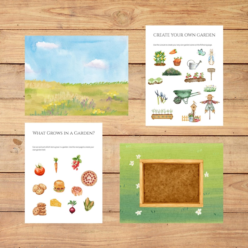 Peter Rabbit Book Companion Printable | Homeschool Unit Study | Garden ...