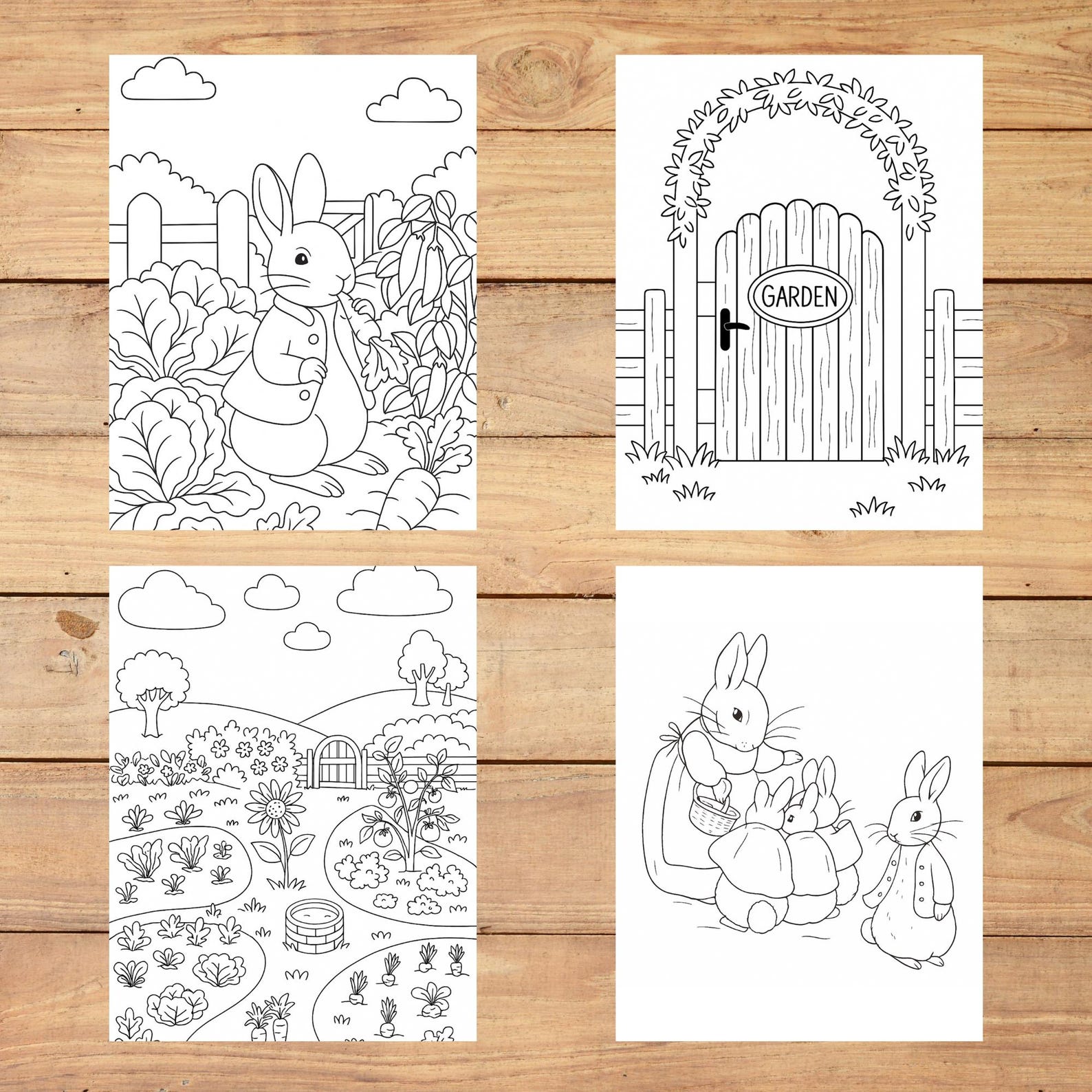 Peter Rabbit Book Companion Printable | Homeschool Unit Study | Garden ...