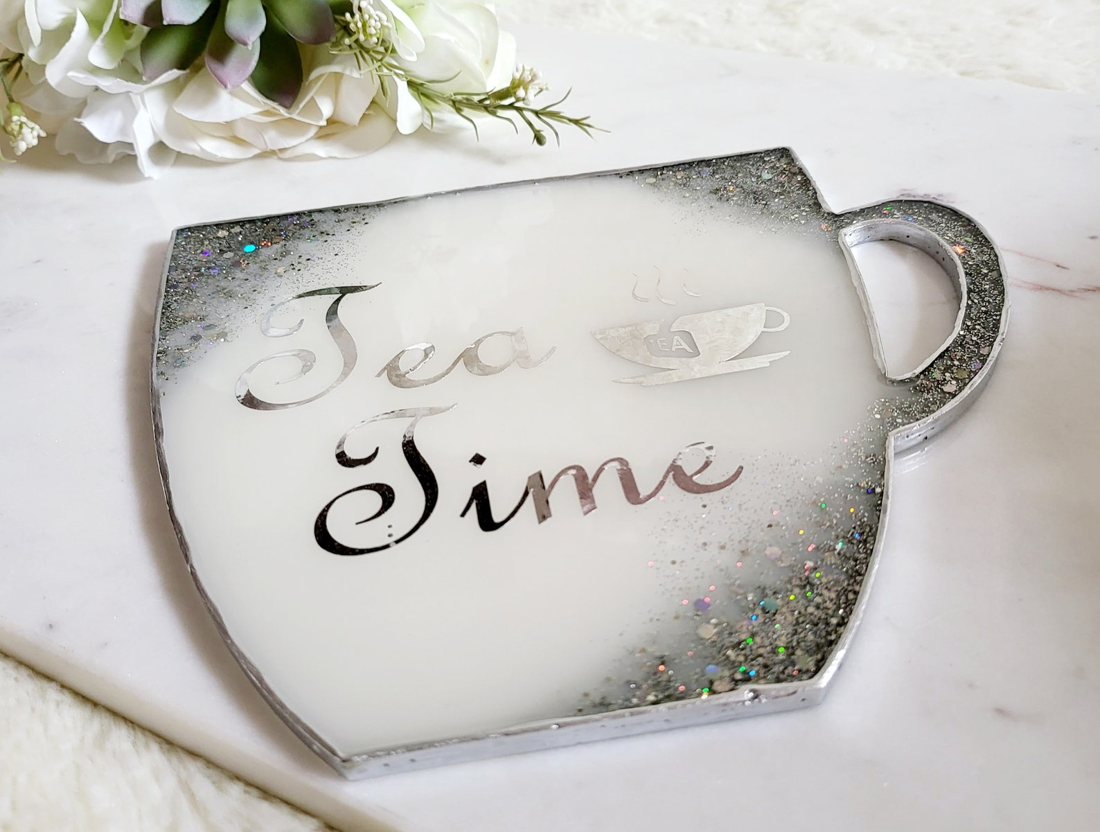 Resin Coffeetea Coasters Coffee Sign for Coffee Station & - Etsy