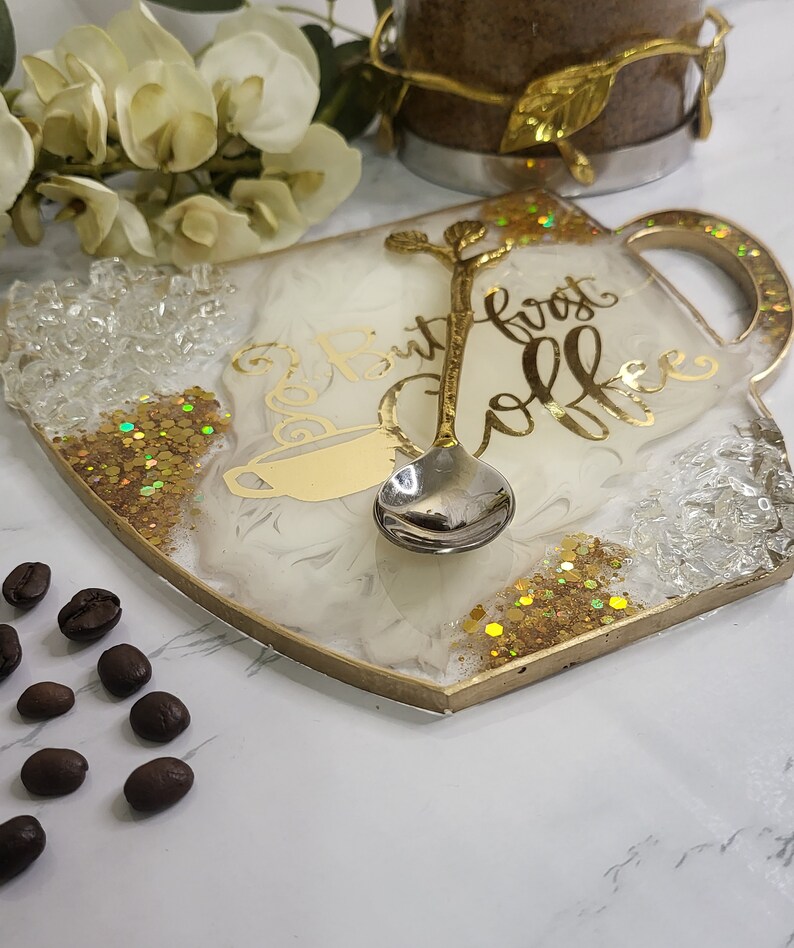 Resin Coffeetea Coasters Coffee Sign for Coffee Station & - Etsy