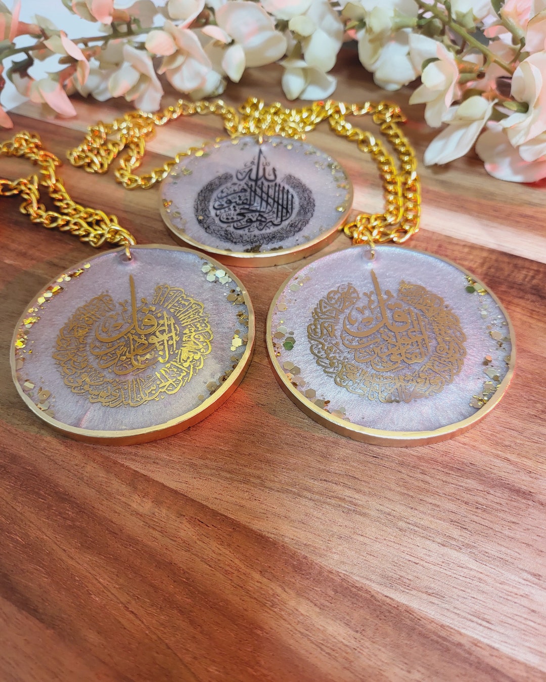 Islamic Resin Car Hanging, Mirror Car Hanger, Ayatul Korsi, Islamic ...