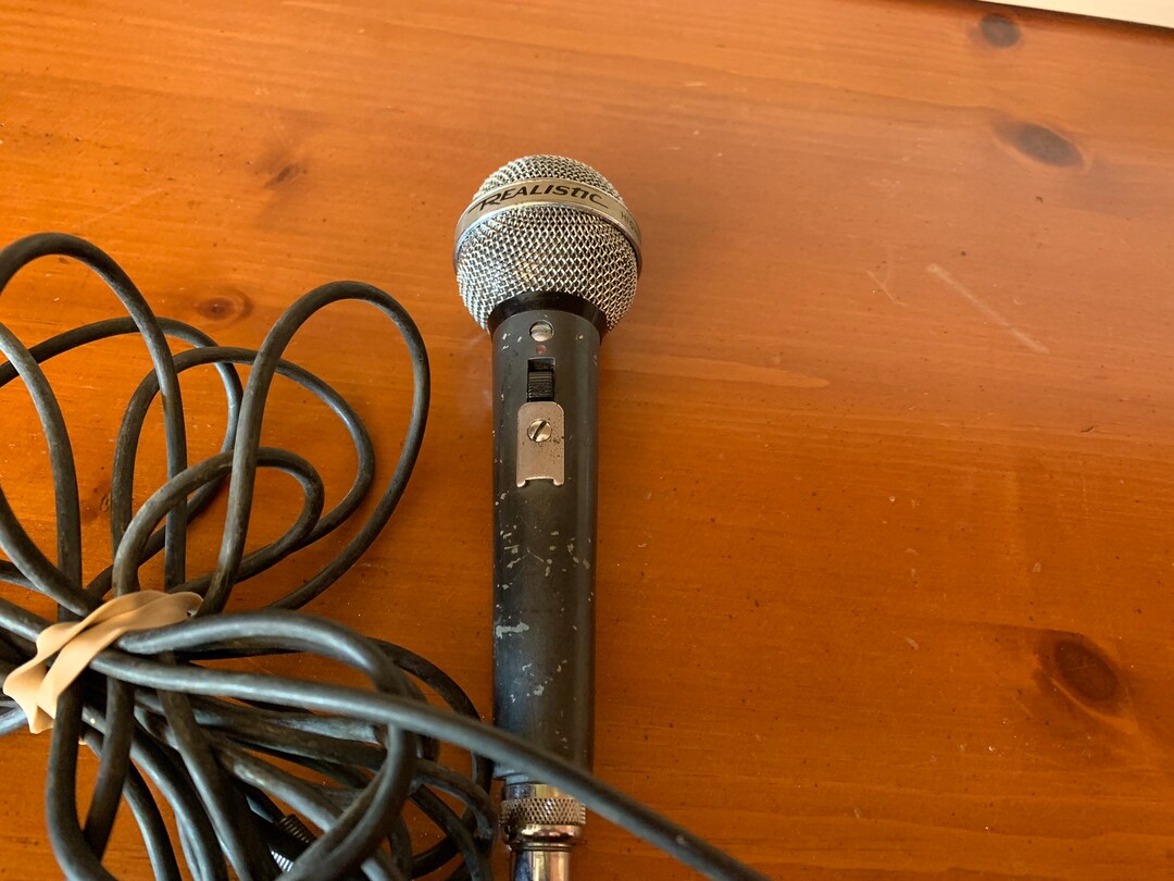 Realistic Microphone Made in the USA Vintage Highball for Amps and ...